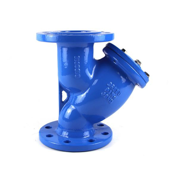 China Y pattern strainer with stainless steel screen and drain plug ...